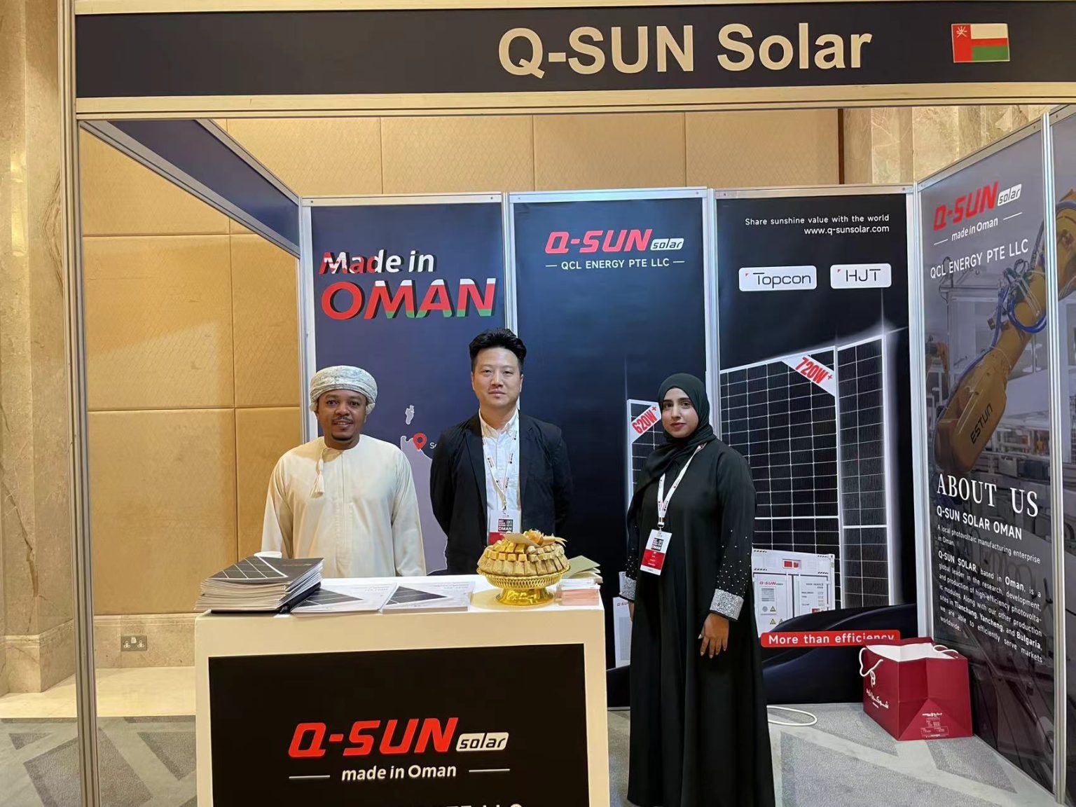 Q-SUN Solar Shines at Oman's "NET ZERO WEEK", Partnering for A Low ...