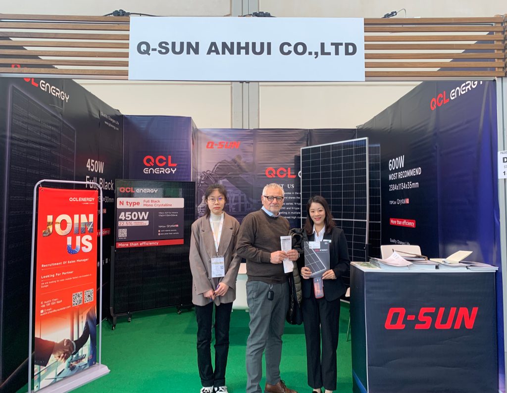 Q-sun solar' first appearance in Italy-The 17th KEY ENERGY ...