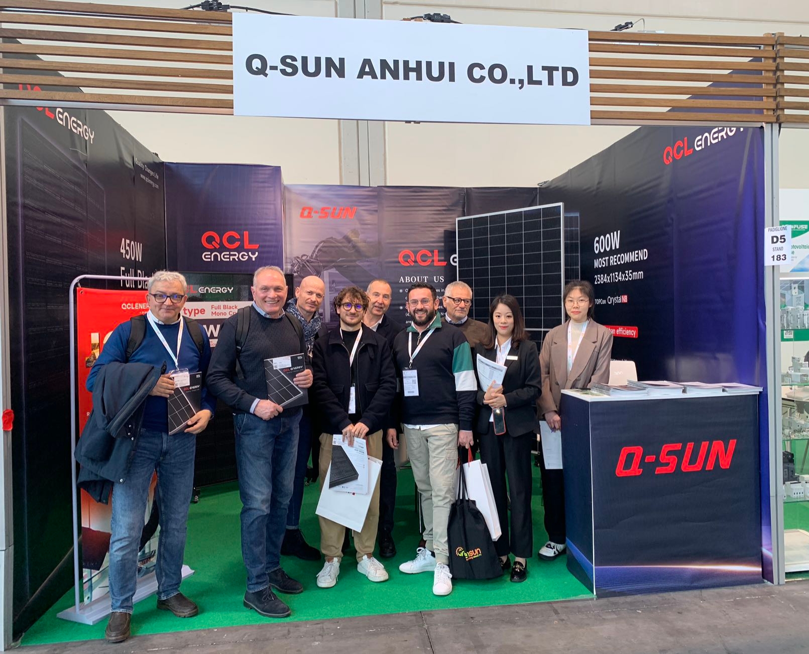 Q-sun solar' first appearance in Italy-The 17th KEY ENERGY ...